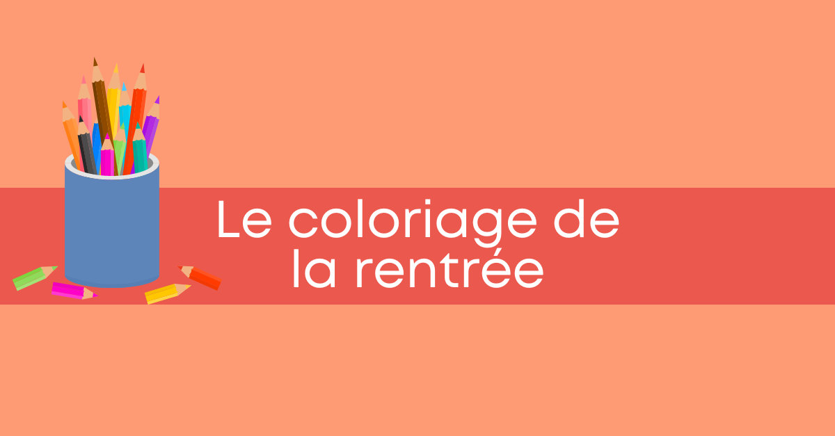 Coloriage de rentrée - O2